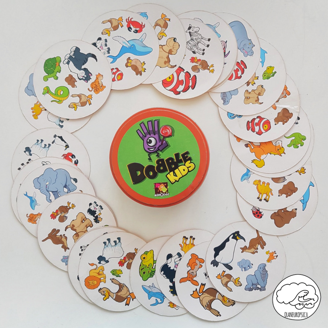 Dobble, dobble kids y su utilidad – OlaNeuropsico