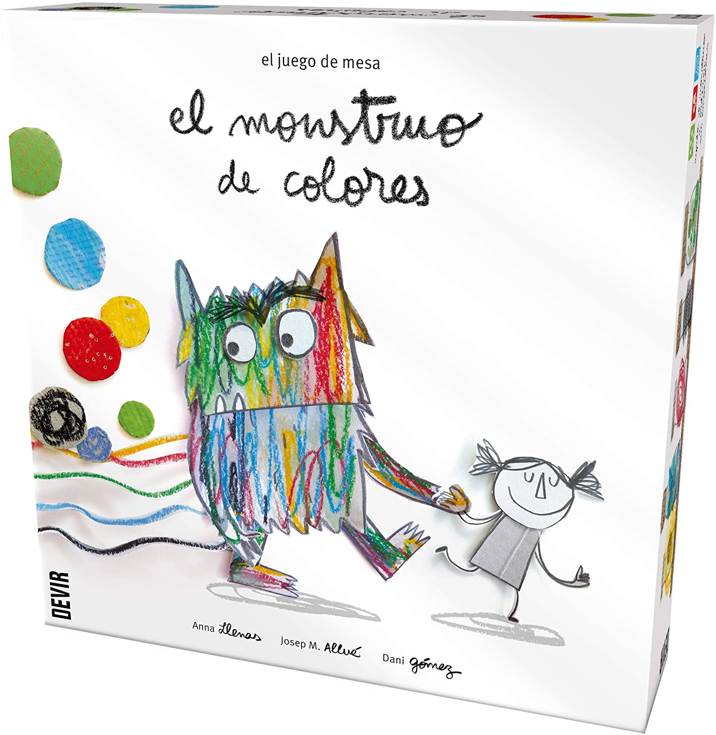 El juego de mesa del monstruo de colores – OlaNeuropsico